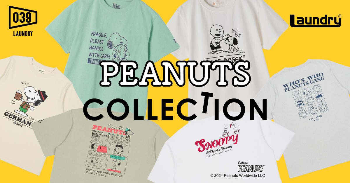 PEANUTS COLLECTION｜ランドリーTシャツ公式通販